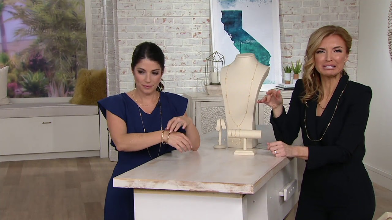 Italian Gold Infinity Knot Bracelet, 14K Gold 1.0g on QVC