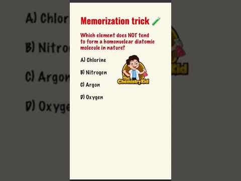 Diatomic Molecule Chemistry Question