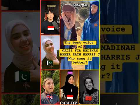 Qalbi Fil Madinah Maher Zain HarrisJ.  Who sang it better cover by alma esbeye, aida, oma, maaz