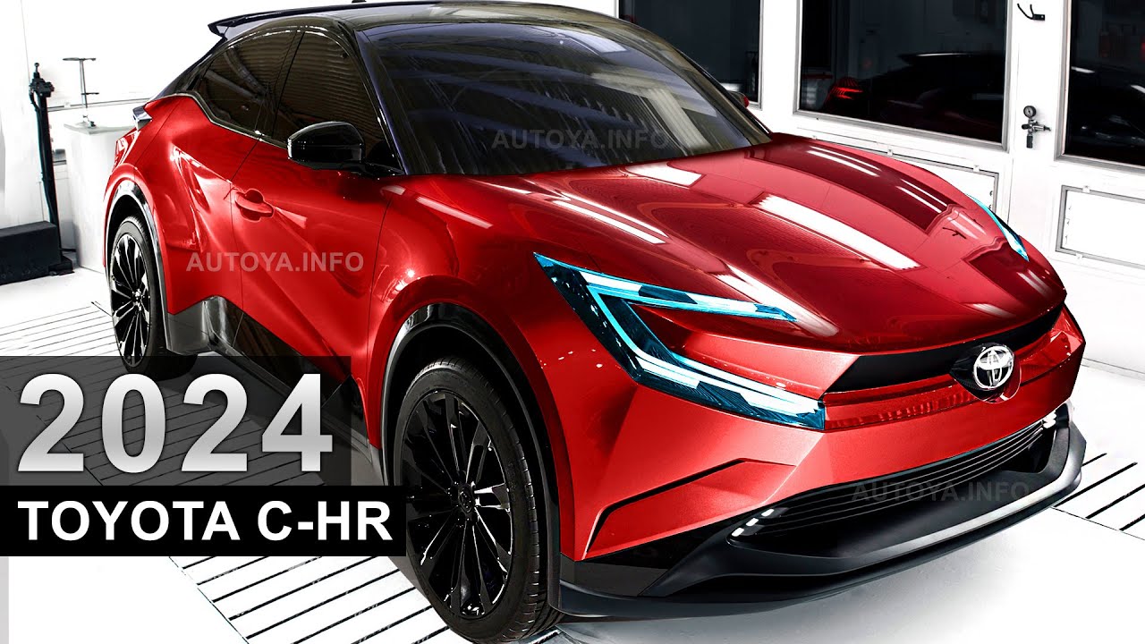 Second-Gen 2024 Toyota C-HR Digitally Revealed With a Ritzy Color Palette - autoevolution