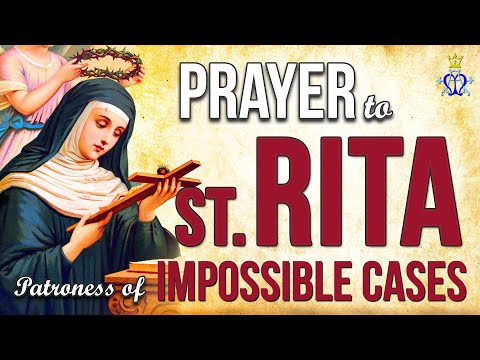 🌹 Whisper of Miracles: Prayer to Saint Rita in impossible cases