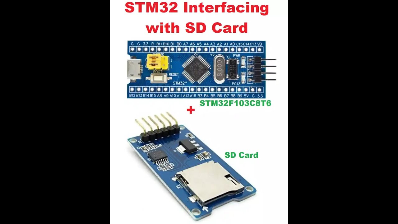 SD Card Interfacing with STM32 - STM32 SPI