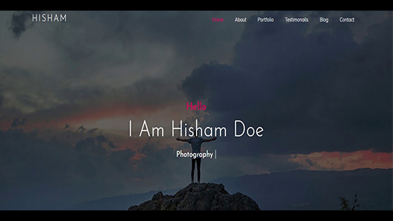 HCard - Creative One Page Portfolio | Themeforest Website Templates and Themes