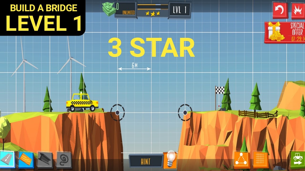 Build A Bridge Level 1 (3 STAR)