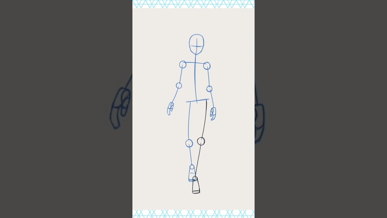 #desenhos #art #desenhoscriativos  Aprenda a Desenhar Personagens  Andando 