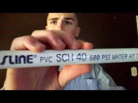 PVC PIPE! What is it? CPVC vs. PVC? What is PVC Schedule? - DIY TOOLS #1