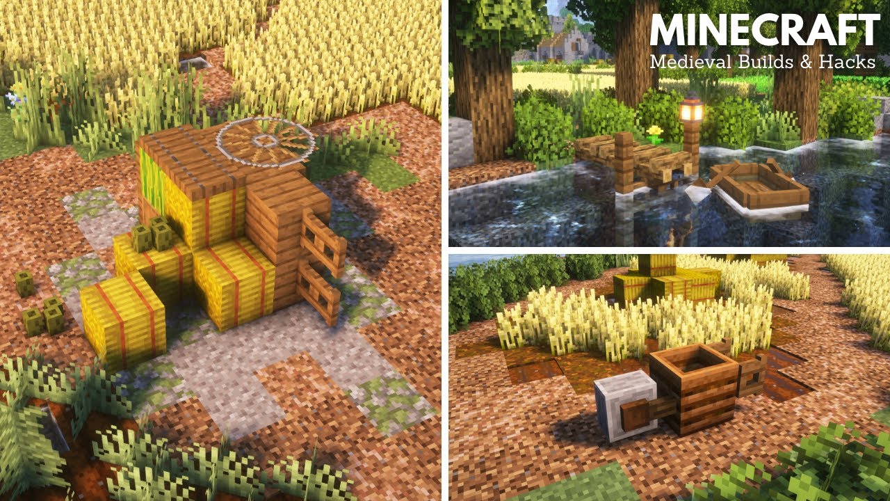 Minecraft: 10+ Medieval Build Hacks and Ideas | Minecraft Decoration ...