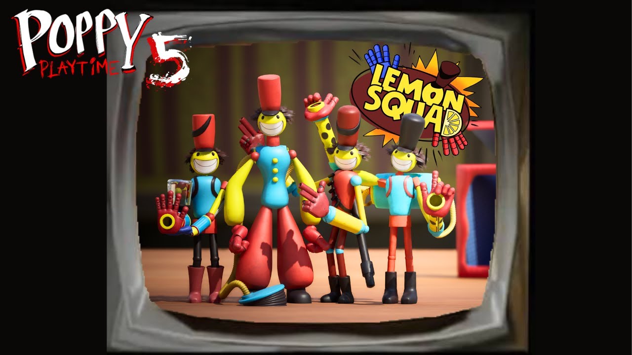 Poppy Playtime: Chapter 5 - NEW LEMON SQUAD Jingle & Song VHS Commercial
