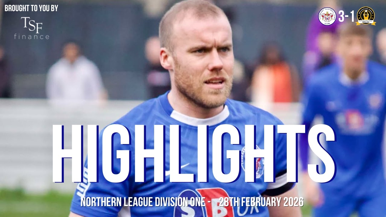 Thornaby FC 3-1 West Auckland Town | Highlights | Northern League Division One