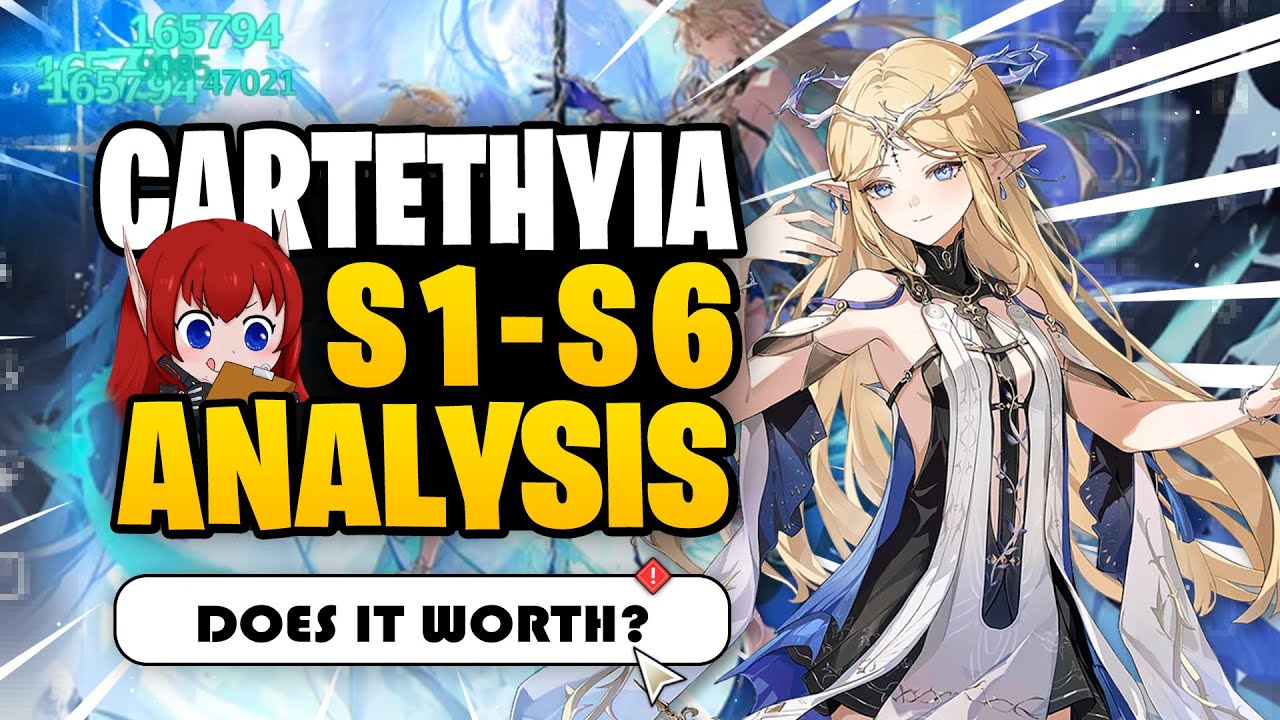 Wuthering Waves: Cartethyia S0 to S6 - Sequence Unlock Value Analysis!