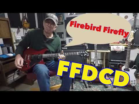 Firefly FFDCD Double Cut Dual P90s 2019 Transparent Red | Reverb