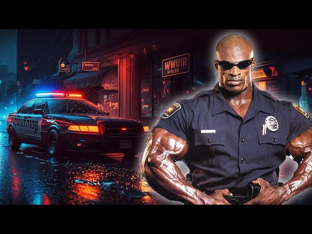 Why did Ronnie Coleman leave the Police force?