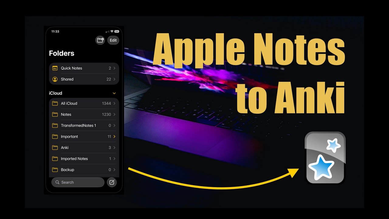 How to Convert Apple Notes to Anki Flashcards Automatically