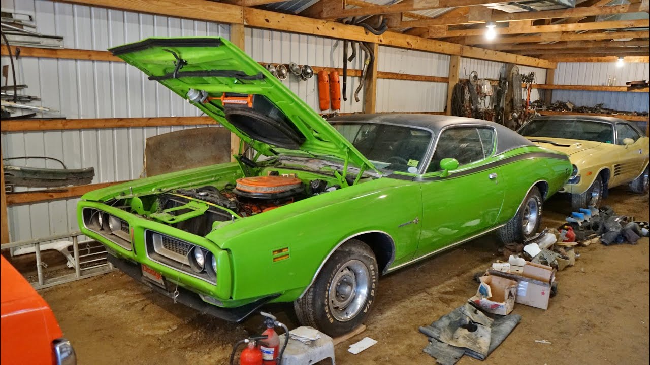 These 1970s Dodge Muscle Cars Spent 40 Years in Hiding, All Are Time ...