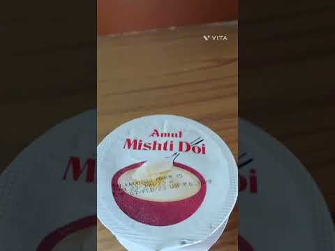 Unboxing and review of Amul Mishti Doi