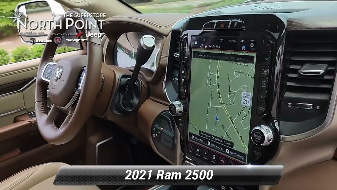 2021 Ram 2500 Laramie 4x4 Crew Cab: Ultimate Power Meets Supreme Luxury for Less | Winston Salem, NC
