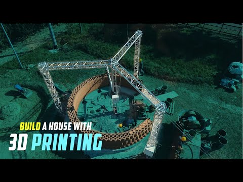 You can now build a HOUSE with 3D printing technology!