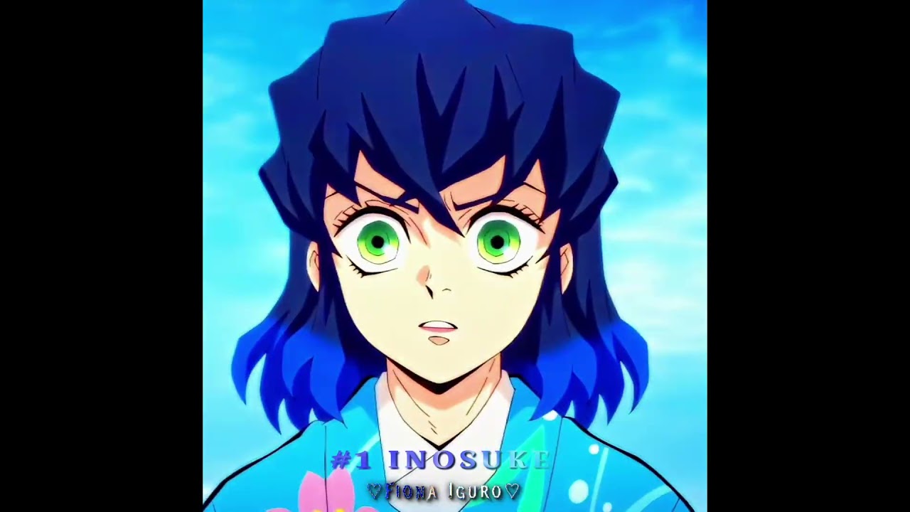 Cr:@TanjirosLovers 💗💅🏻 #demonslayer #inosuke #muichiro #shinobu #zenitsu #muzan