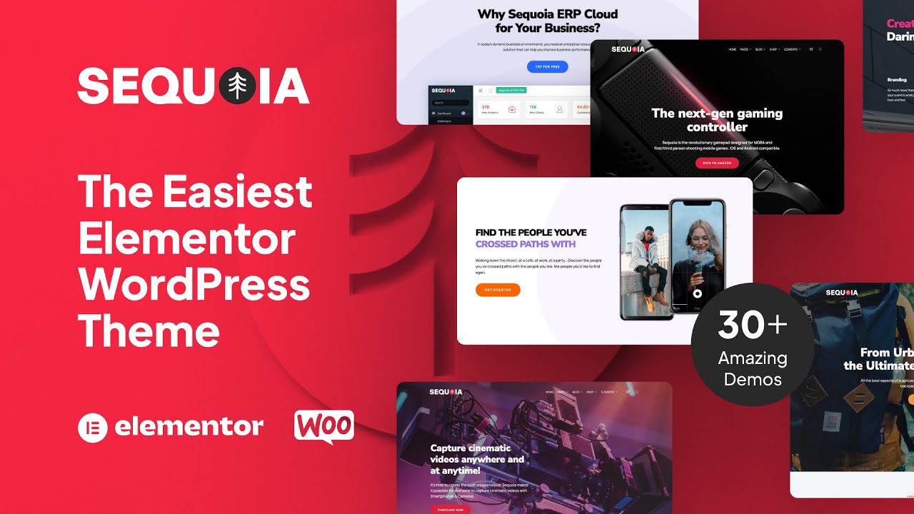 Sequoia - Creative Multipurpose Elementor WordPress Theme