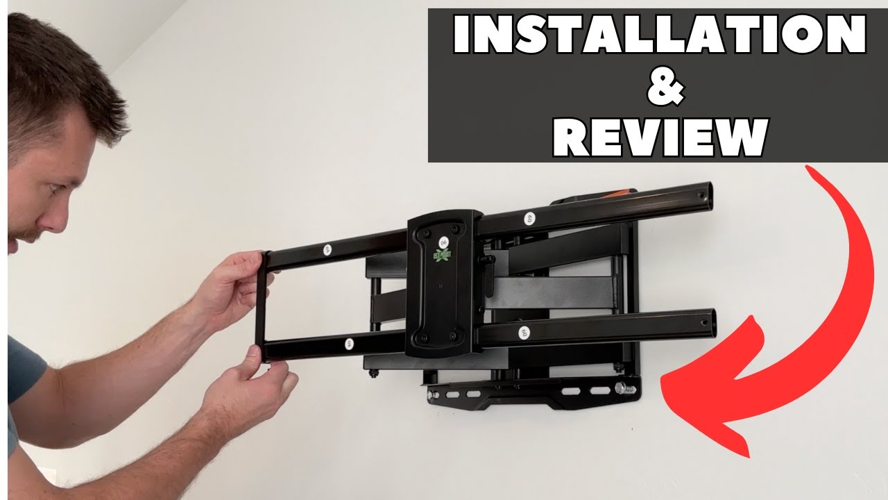 Review And Installation Of USX Mount UL Listed Full Motion TV Wall Mount