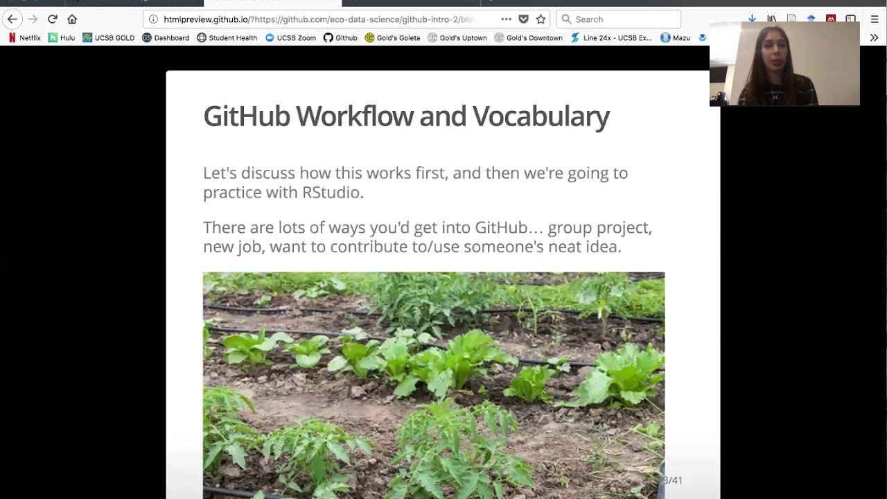 eco-data-science Introduction to Github tutorial