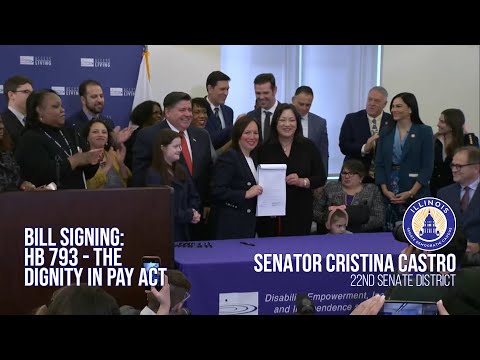 Sen. Castro’s Dignity in Pay Act Signed Into Law