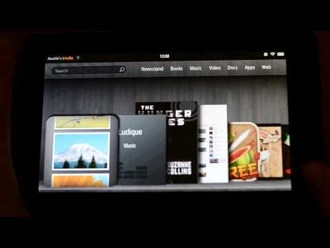 Kindle Fire Software Tour