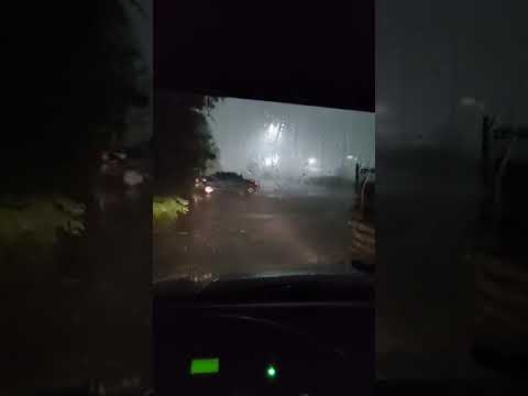 Tornado Coldwater, MI riding it out in a semi!