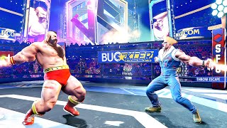 THIS IS WHAT ZANGIEF LOOK LIKE WITH GUILE MOVESET at Street Fighter 6 ...