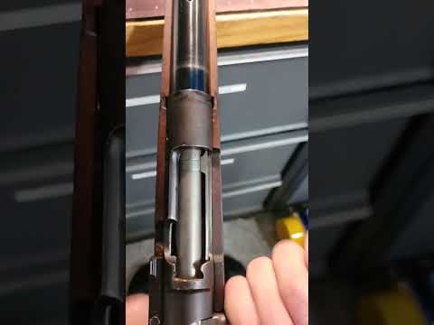 1893 spanish mauser action 458 socom conversion with ar15 magazines. Feeding and bolt hold open