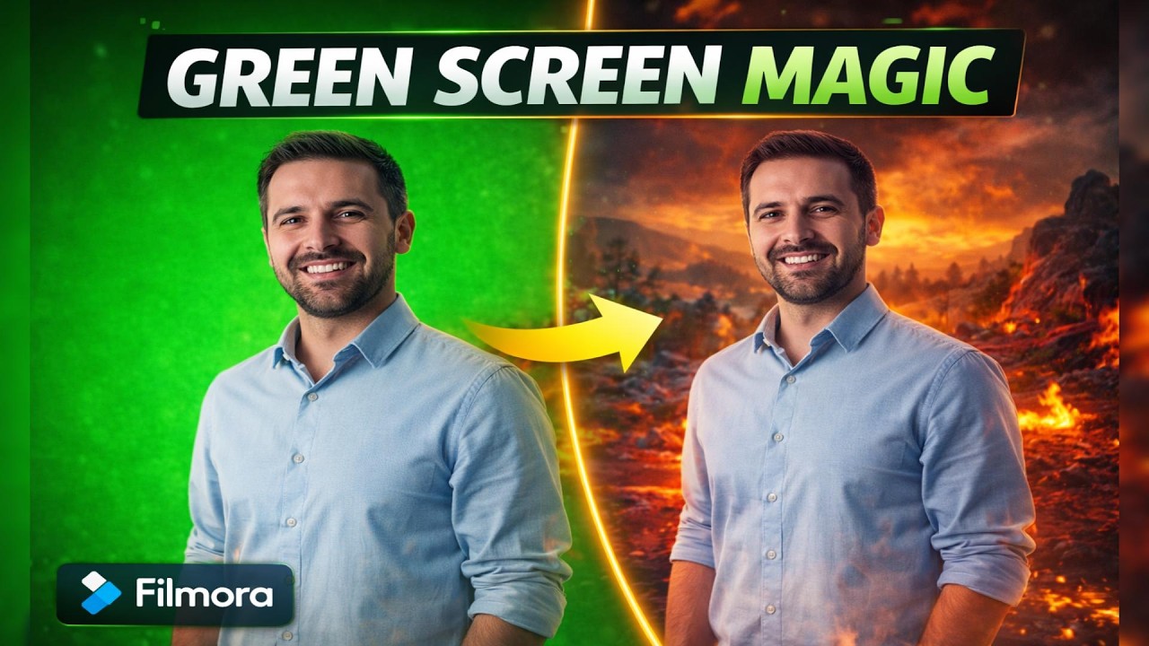 Filmora Chroma Key Explained | Green Screen Editing for Beginners