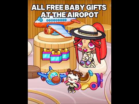 ALL SECRET BABY GIFTS AT THE AIRPORT in Avatar World π£π! #avatarworld #avatarworldsecret #baby