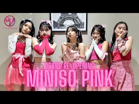 VISCARIA for MINISO PINK Grand Re-opening at Trans Studio Mall Makassar (23des23)