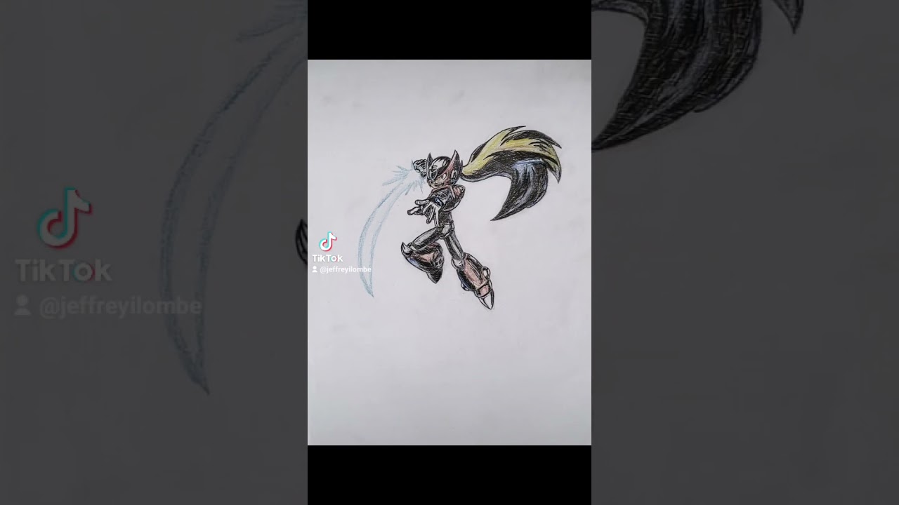 Zero Drawings Evolution (Mega Man X)