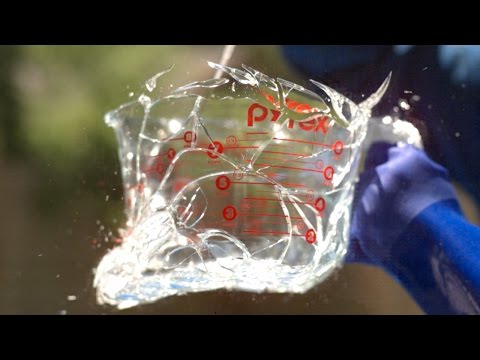 Slo-Mo Footage Shows the Lightning Speed of a Glass Explosion