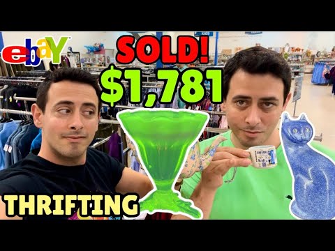 OVER $1,700! EBAY SALES ~ THRIFT WITH US MIX ~ LETS SEE WHAT SOLD ON EBAY $$$