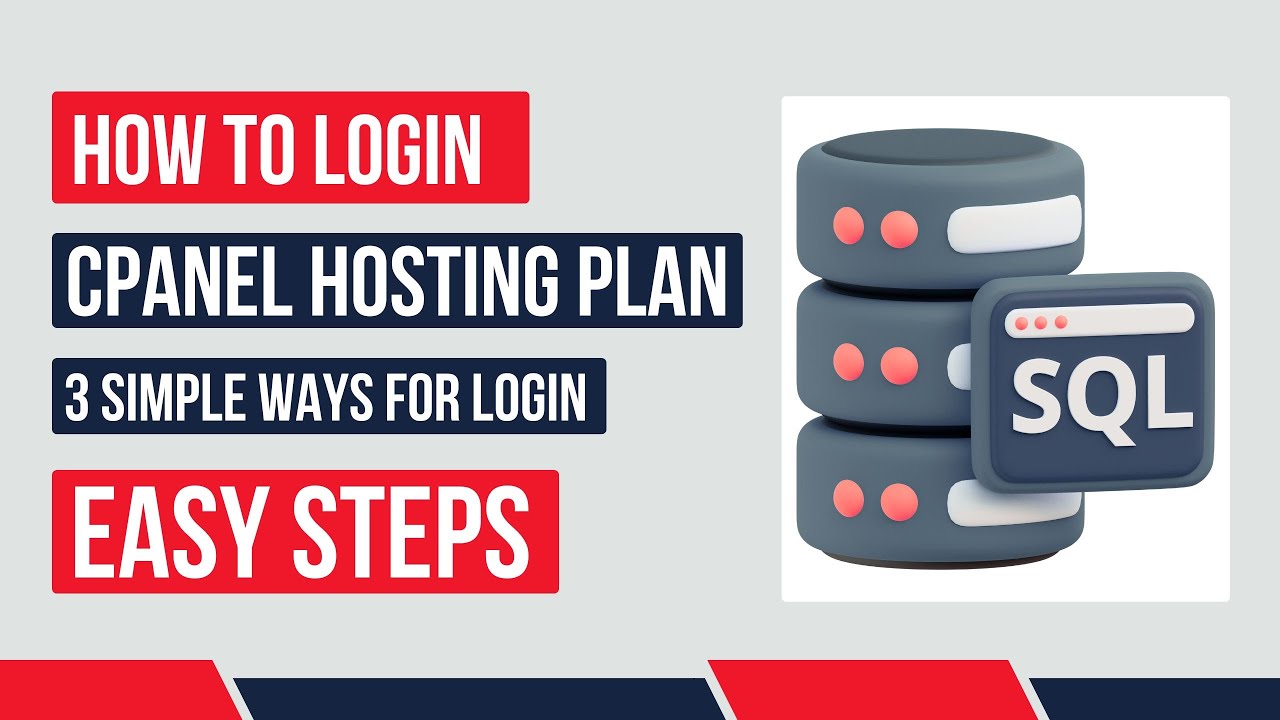 How to Login to cPanel in Web Hosting | Beginner Tutorial (2025)
