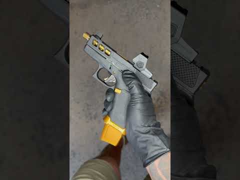 All Gold Glock 43x (Tyrant CNC Upgrades)