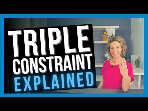 What is Project Management Triple Constraints?