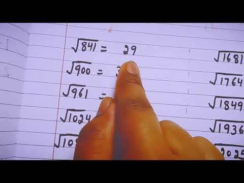 Value of Square roots from 1 to 50