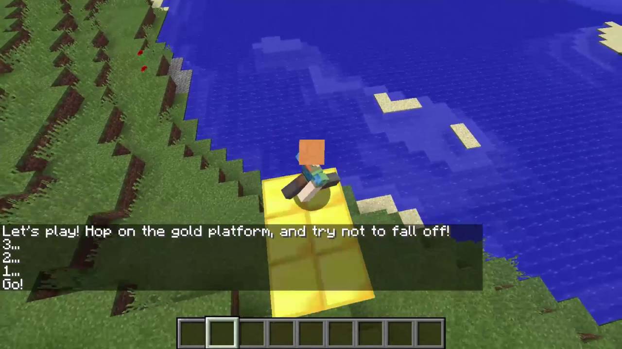 Playing Minecraft with Tynker