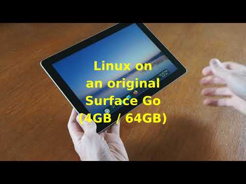 Surface Go Linux - Kubuntu - KDE Plasma
