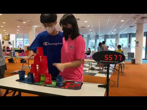 Individual Cycle Sport Stacking World Record 4.753 (Chan Keng Ian ...