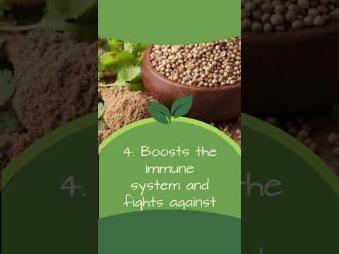 Coriander Seed’s Top 10 Benefits 🥰 #corianderseed