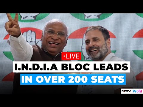 Election Results 2024 LIVE I INDIA Alliance Leads In Over 200 Seats I INDIA Vs NDA Seat Results