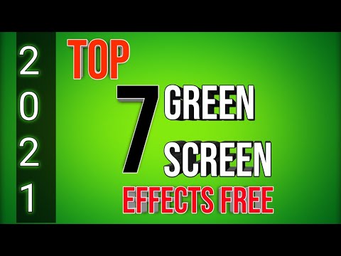Top 7 Free Green Screen Effects | Top Green Screen Effects Pack 2021 | Free green screen effects
