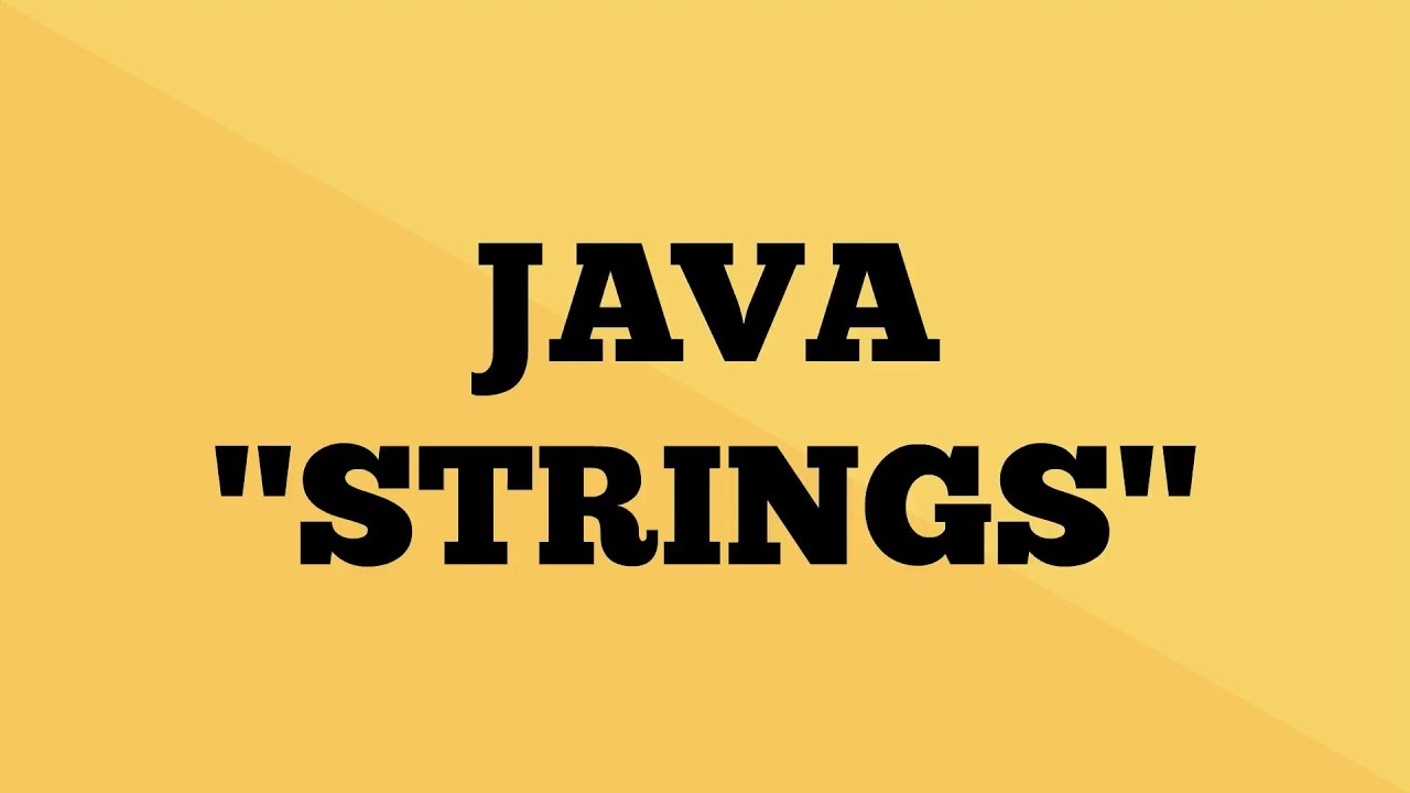 Java String - Explained | String Tutorial in Java | Java9s.com
