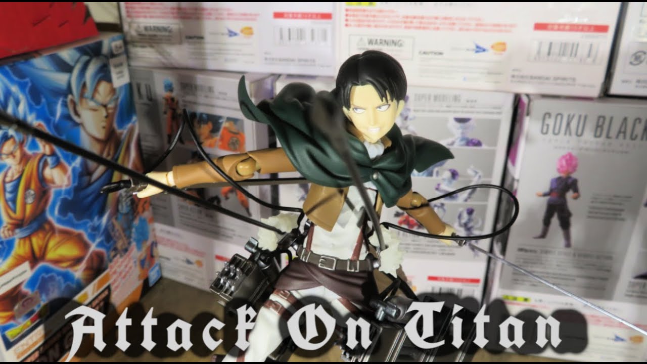 Figma LEVI ACKERMAN - Attack on Titan Review & Unboxing