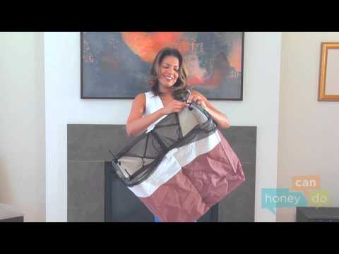 Honey-Can-Do HMP-01403 Dual-Compartment Laundry Hamper Instruction Video