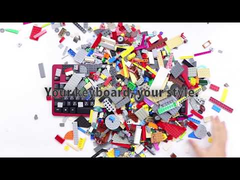 K77 Fun Building Block & 2.4GHz Cordless Keyboard